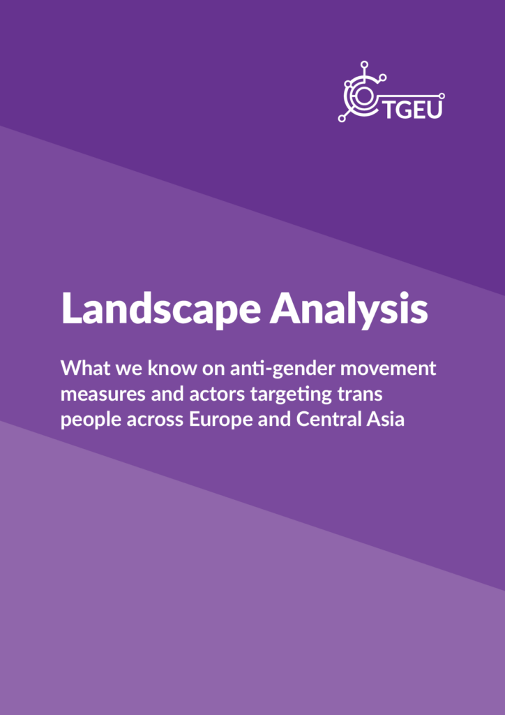TGEU Launches Anti-gender Landscape Analysis - TGEU - Trans Europe and ...
