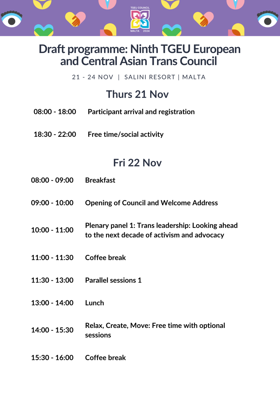 TGEU European and Central Asian Trans Council 2024 - TGEU - Trans ...